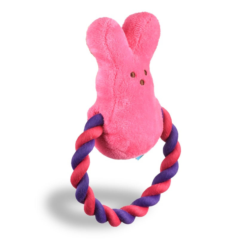 Peeps: 6" Chick Rope Ring Pull Pet Toy - Assorted Colors