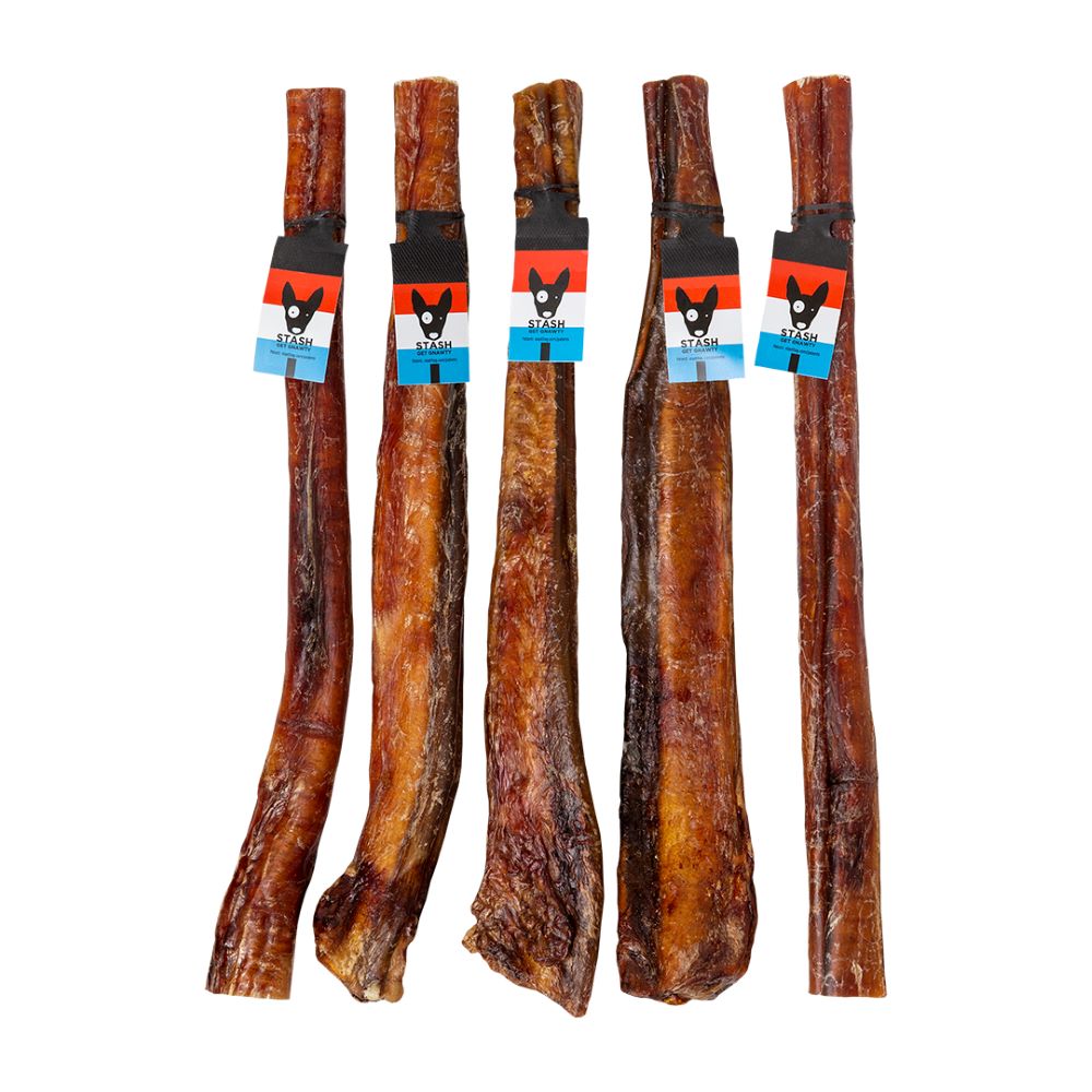 Made in the USA Monster Bully Sticks 12" Natural Grass Fed 100% ...