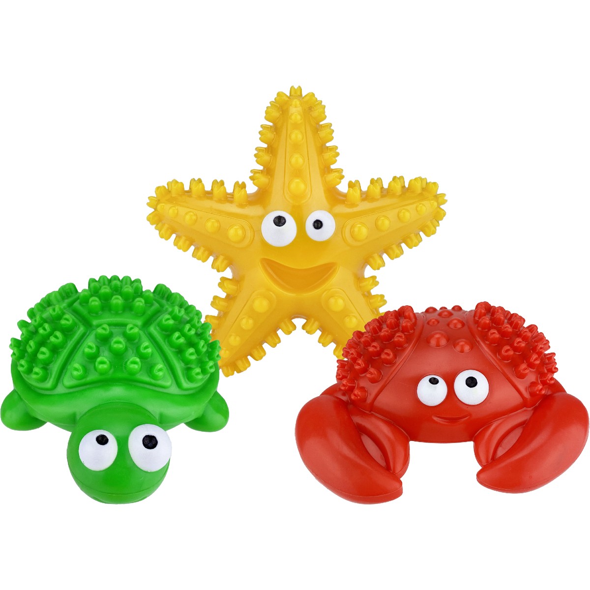 MultiPet Deep Sea Teethers Assorted 6"