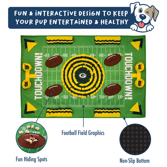 NFL Green Bay Packers Snuffle Mat