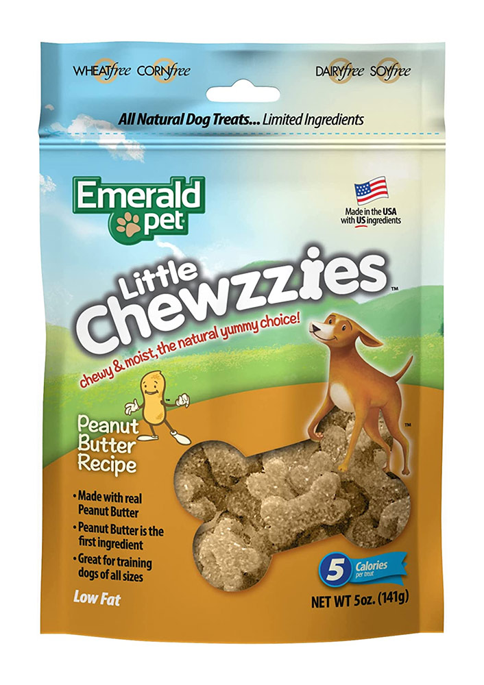 Emerald Pet Little Chewzzies - Peanut Butter Recipe Training Dog Treats ...