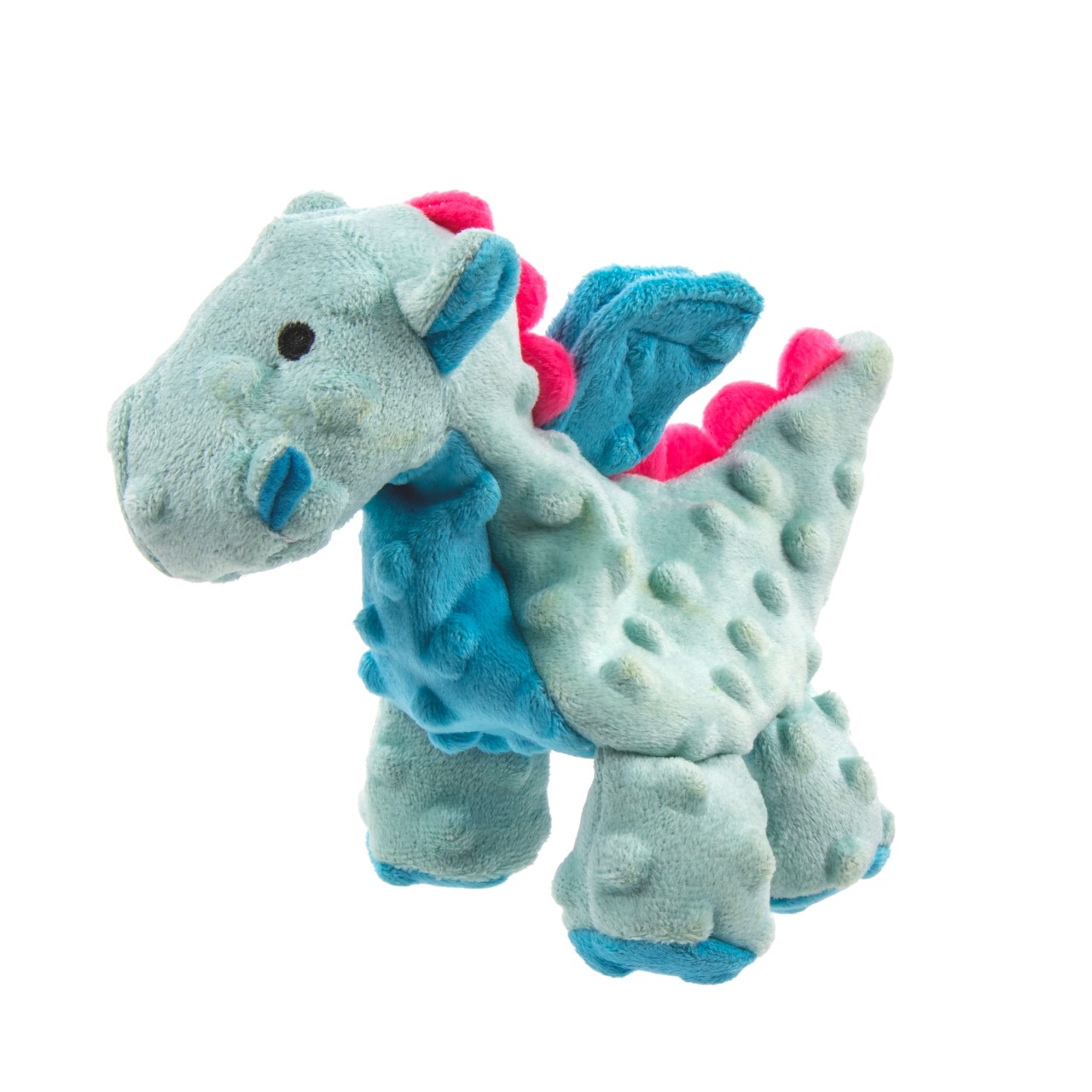 goDog Dragons Squeaky Plush Dog Toy