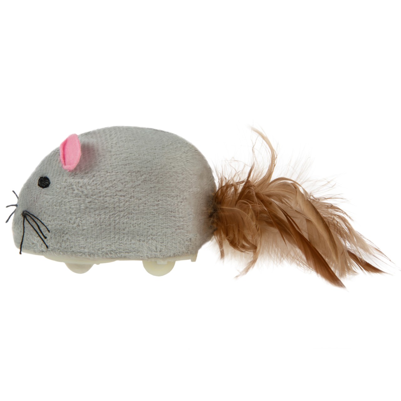 Instincts by SmartyKat Scamper Mouse Plush Electronic Motion Cat Toy ...