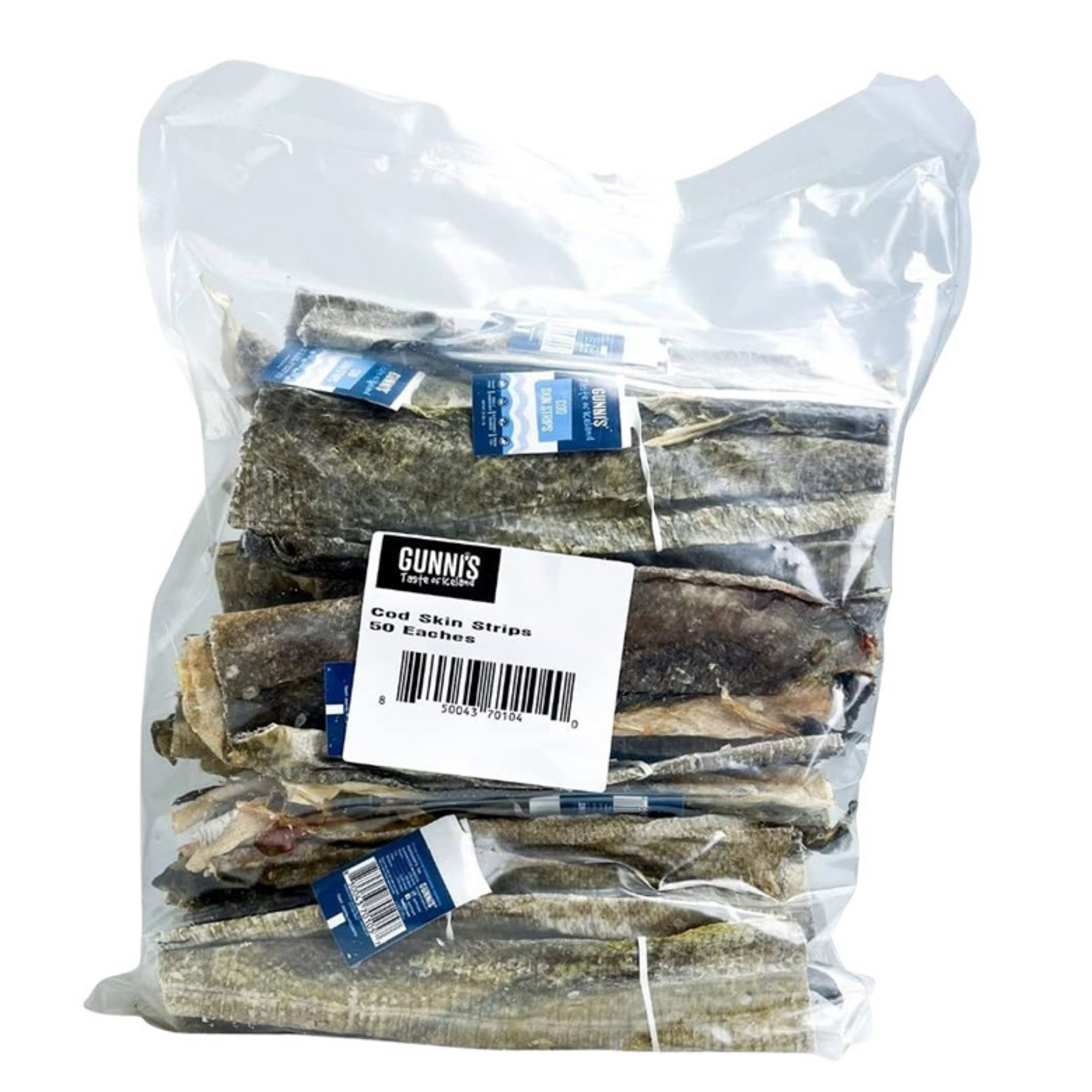 Gunni's Dog Cod Skin Strips 50 Count