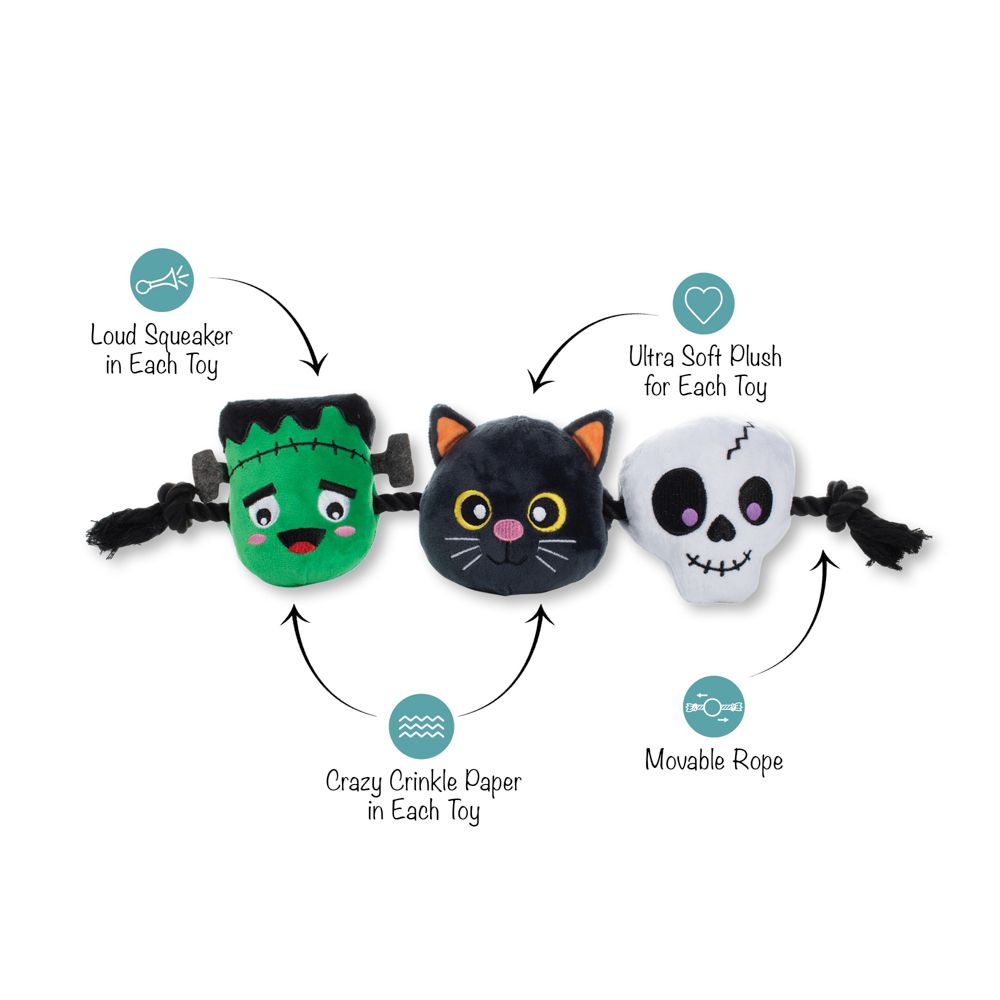 My Boo Crew Plush Dog Toy
