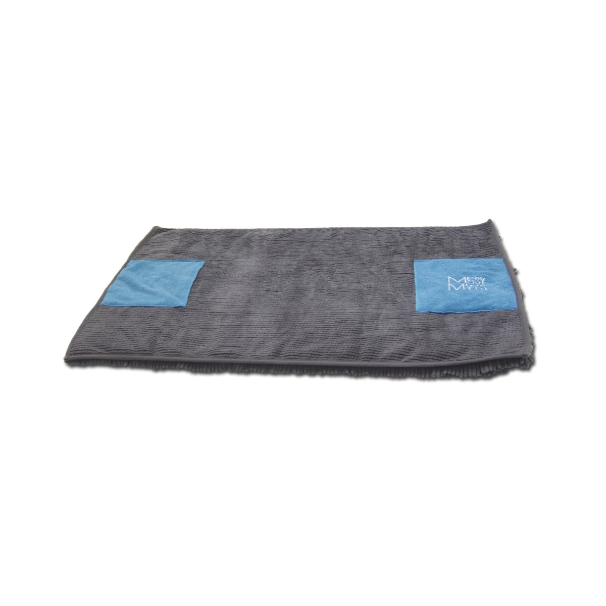 Messy Mutts Microfiber Dog Drying Mat & Towel with Hand Pockets Cool ...