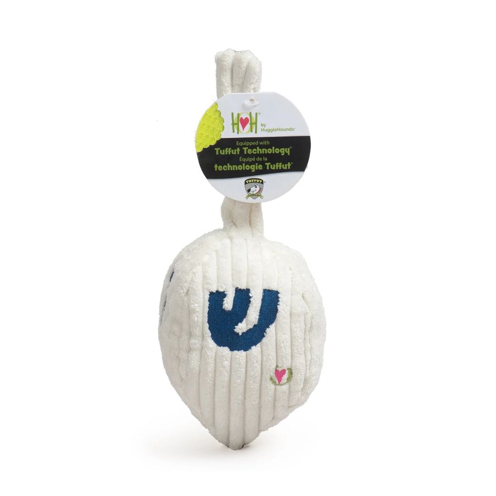 Dreidel Plush Dog Toy