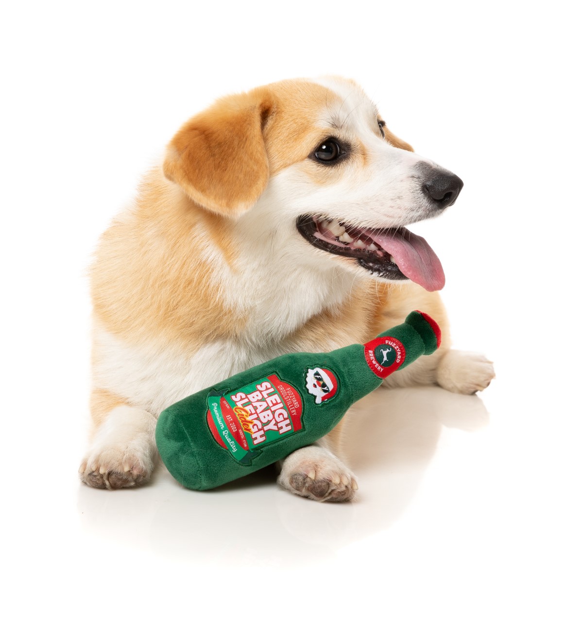 FuzzYard Dog Toy Sleigh Baby Sleigh Cider