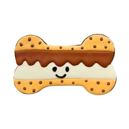 S'MORES BONE (12/Case) - Gourmet Dog Treats by Snaks 5th Avenchew