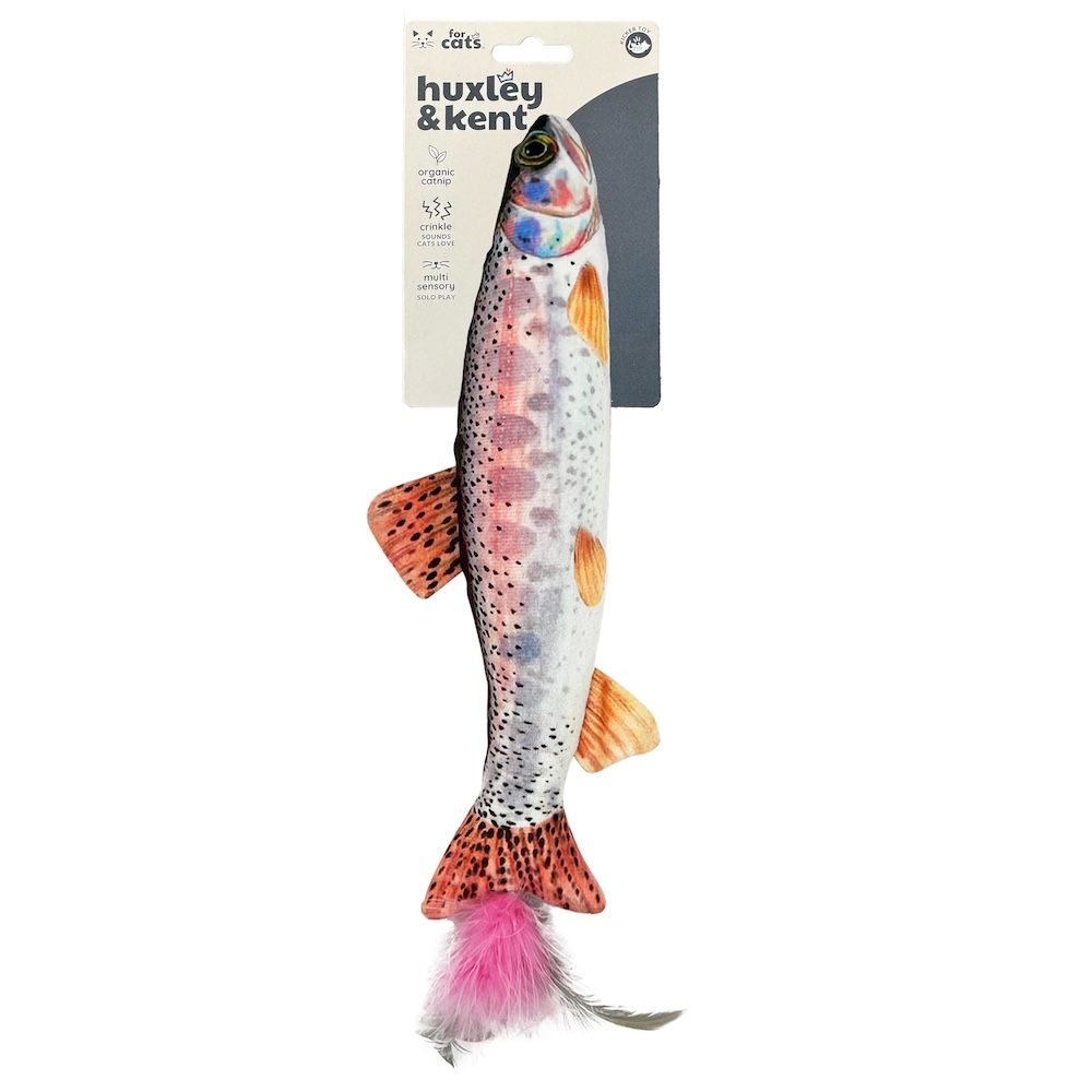 Rainbow Trout Kicker Cat Toy