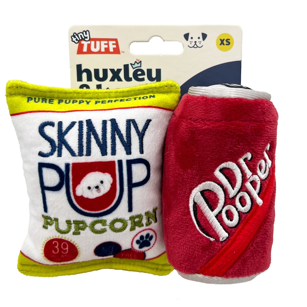 Tiny Tuff Pup 'N Pop 2pk