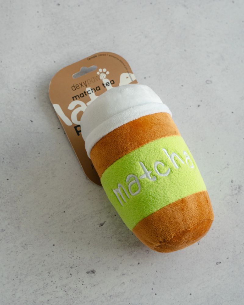 Matcha Tea Latte Plush Toy