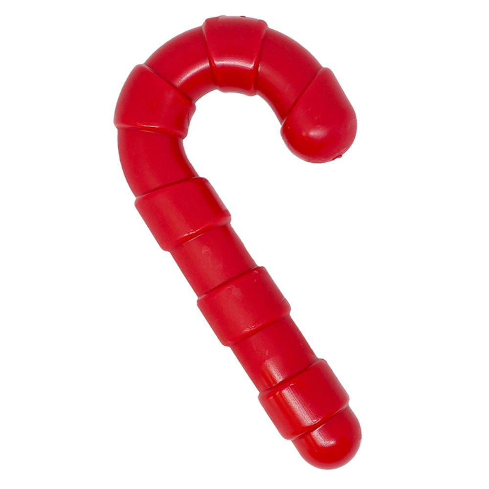 SodaPup Candy Cane Dog Chew Toy Red