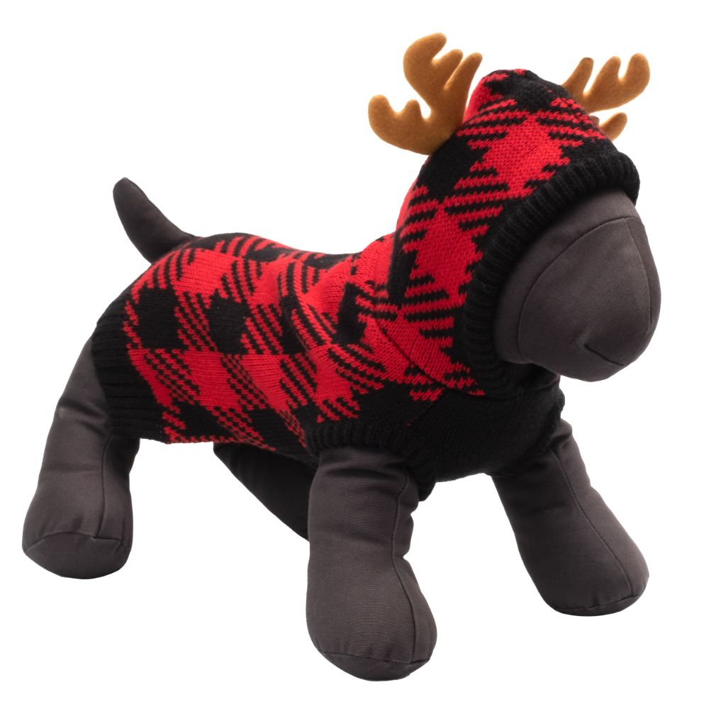Red Buffalo Moose Hoodie