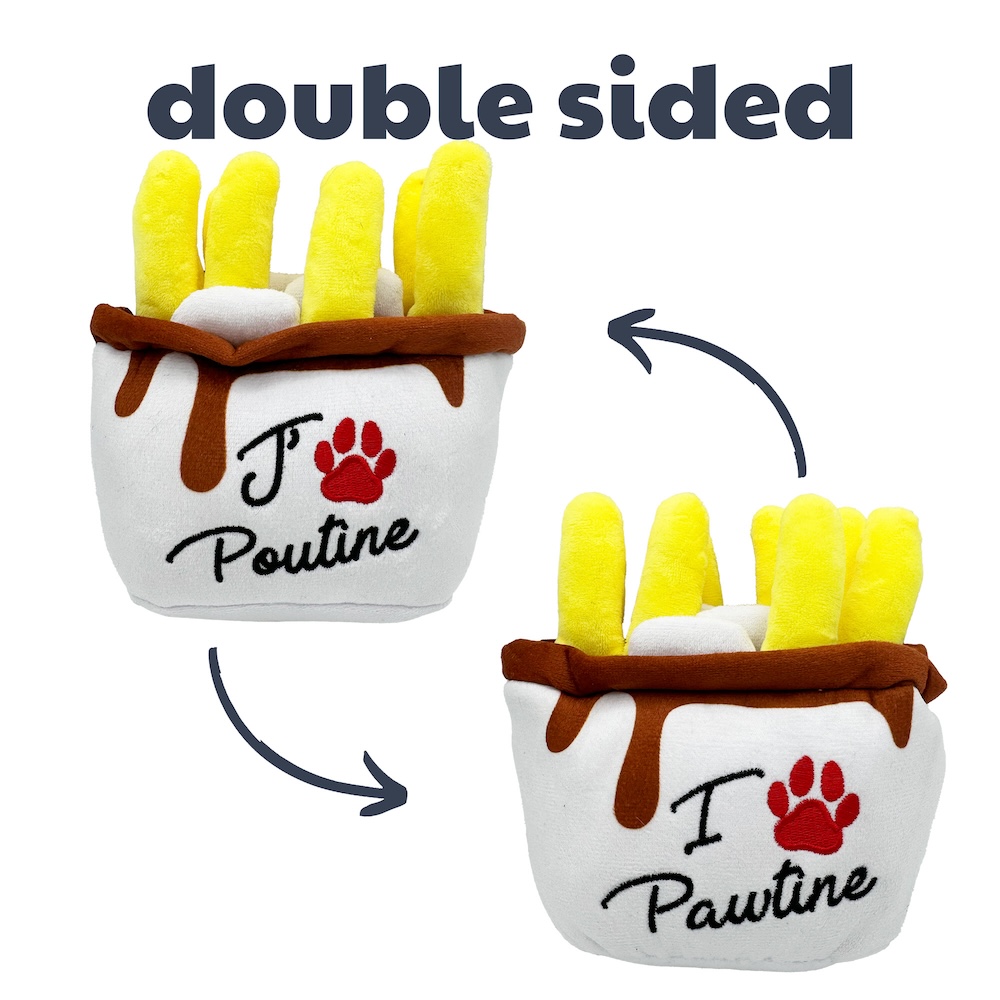 Poutine Dog Toy (Double Sided)