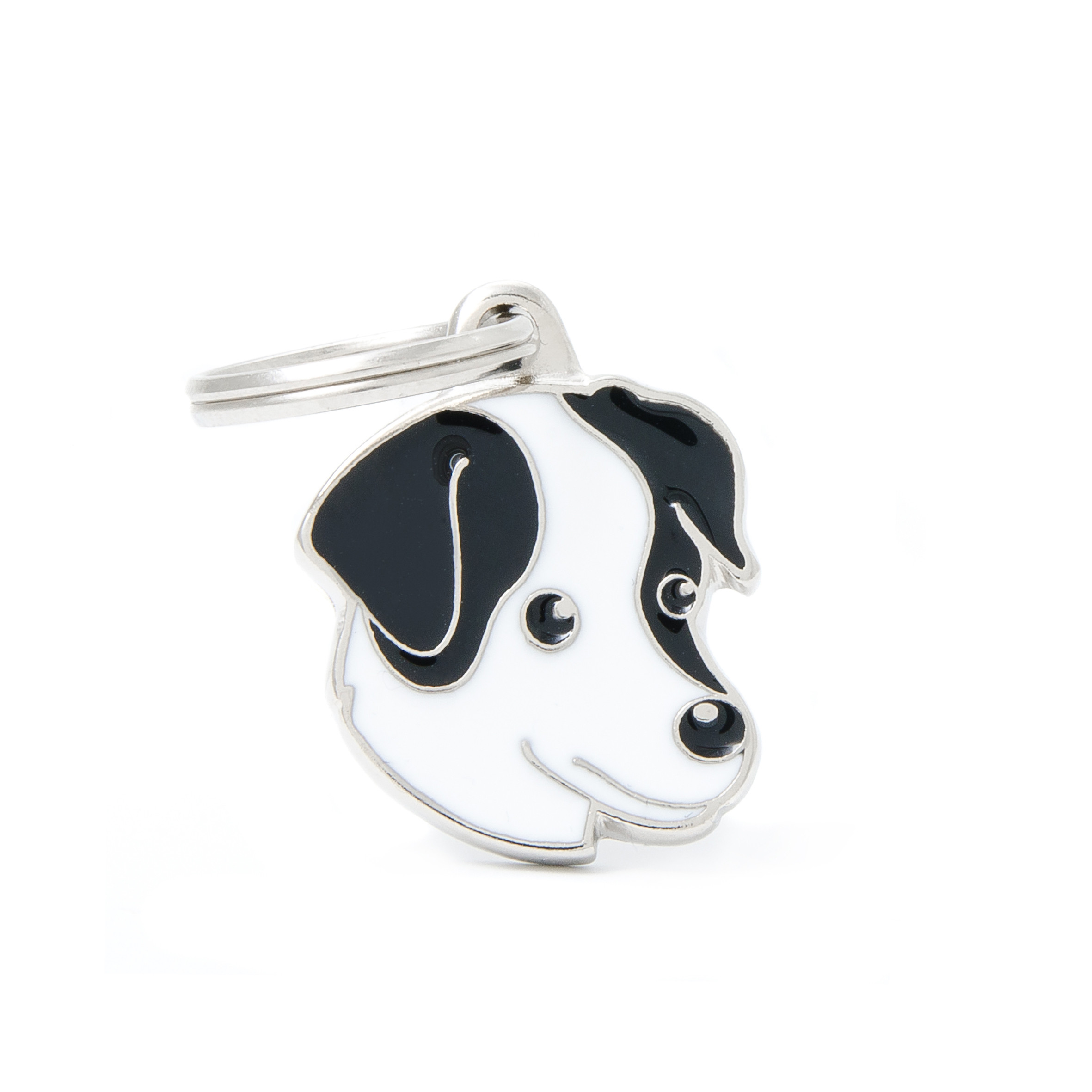 Black And White Jack Russell ID Tag