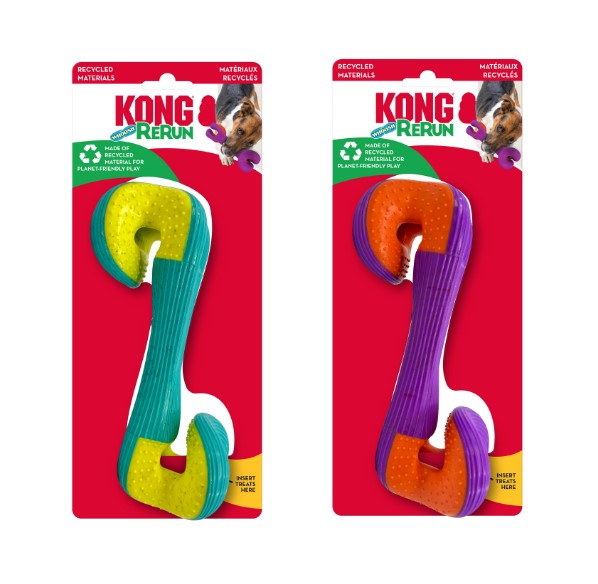 KONG® Rerun Whoosh Bone Dog Fetch Toy Assorted Medium/Large