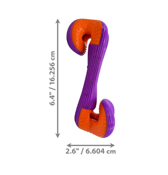 KONG® Rerun Whoosh Bone Dog Fetch Toy Assorted Small/Medium