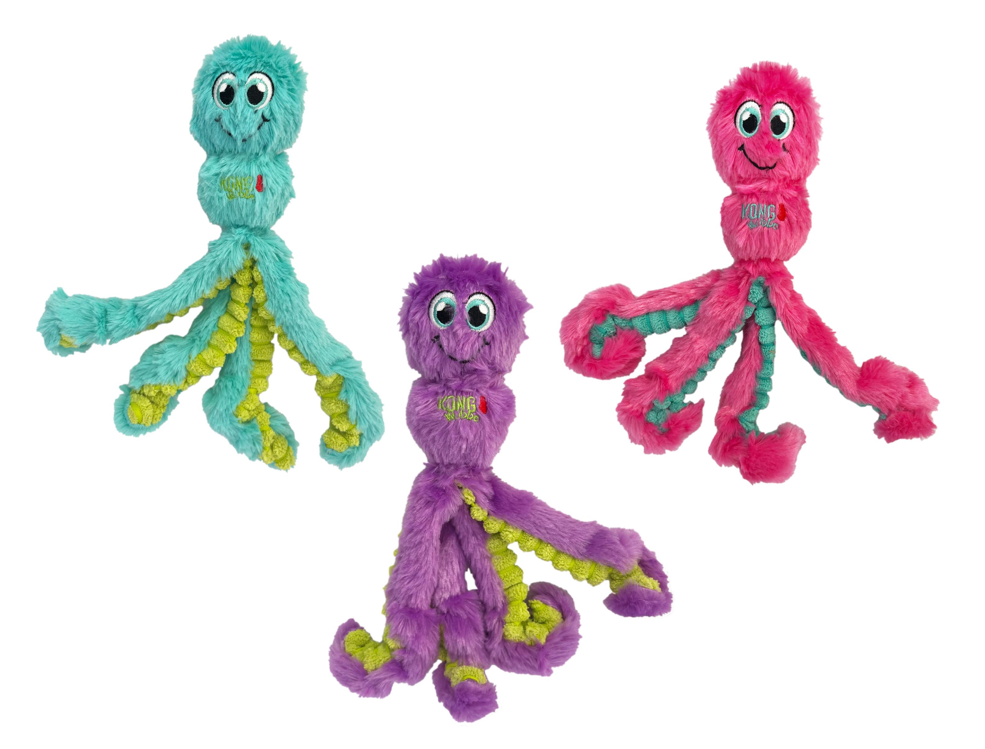 KONG® Wubba Octopus Dog Tug Toy Assorted Small