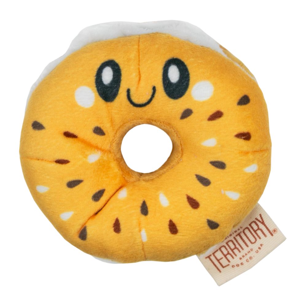Bagel Hide-and-Treat Dog Toy