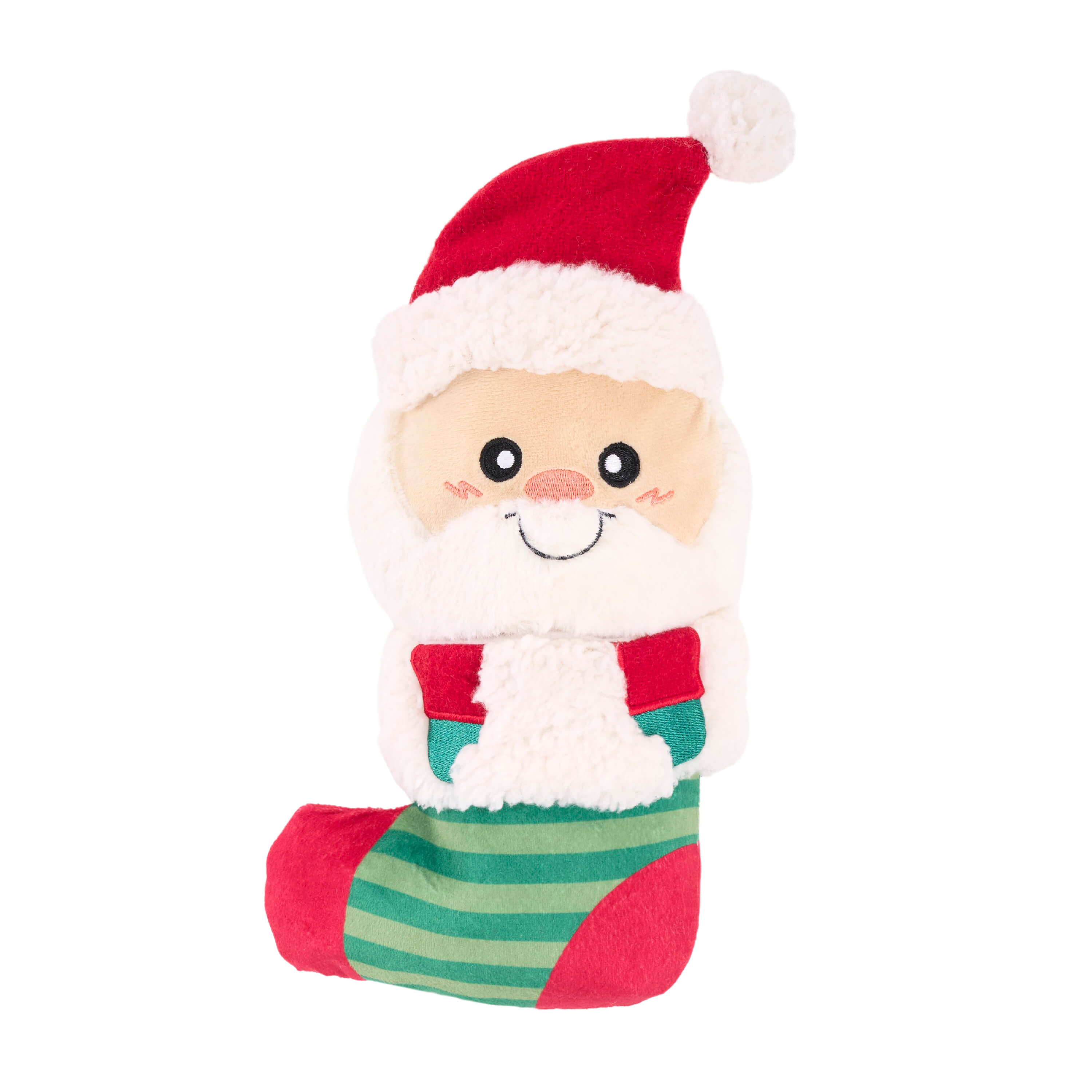 ecoZippy Holiday Stocking Santa