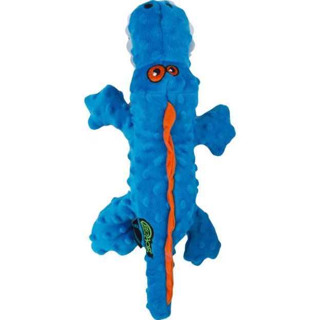 Godog Gators Dog Toy Blue Large