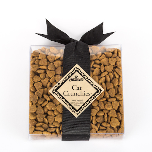 Cat Crunchies™ - Clear Plastic Gift Box with your choice of decorative ...