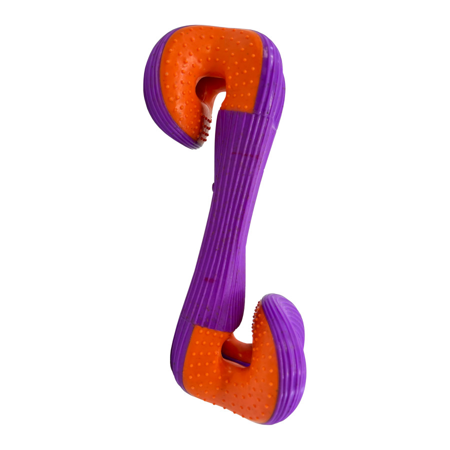 KONG Rerun Whoosh Bone Dog Toy Assorted 1ea/MD/LG