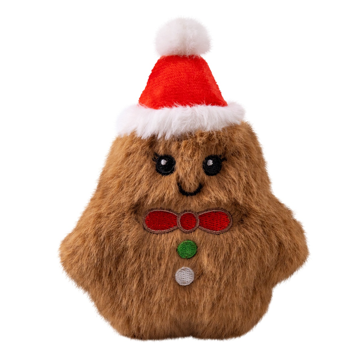 KONG Holiday Snuzzles Mini Gingerbread Dog Toy XS