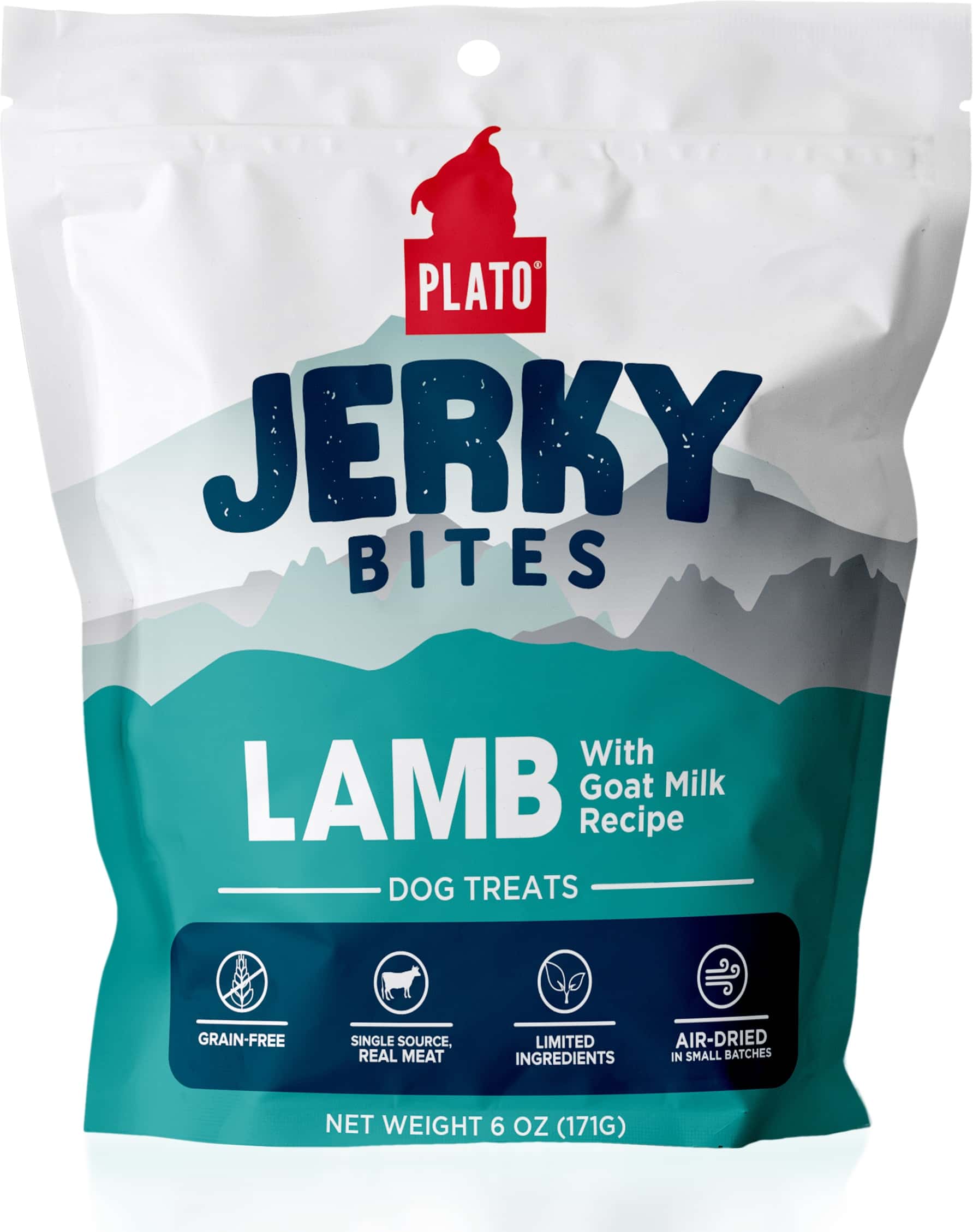 Plato Lamb with Goat Milk Jerky Bites 6oz