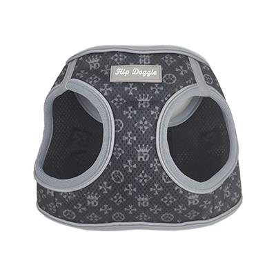 Ez Step-In Harness Vest - Black Hd Crown
