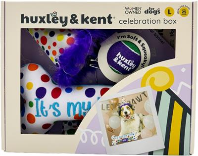 H&K Celebration Box D Happy Barkday Large