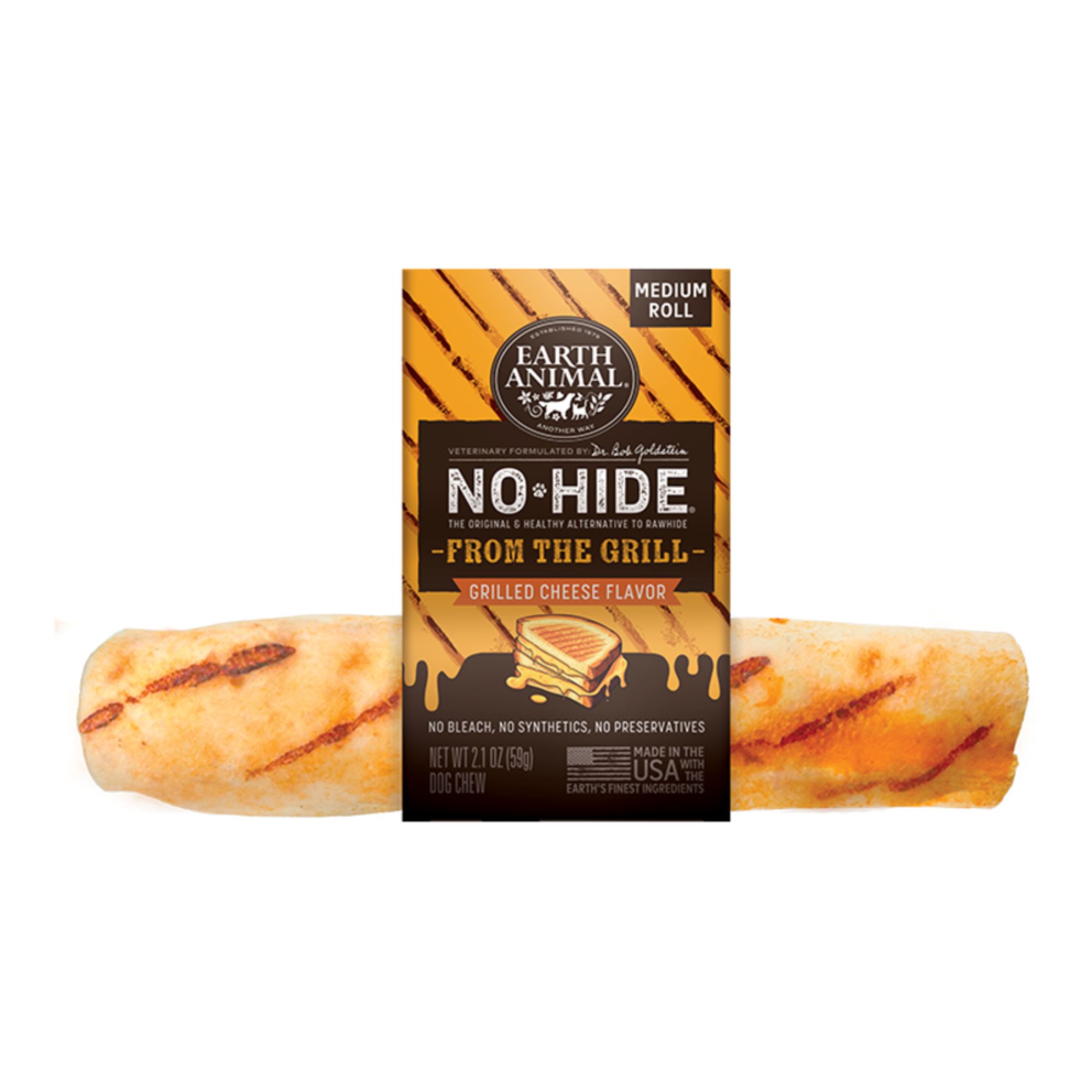 Earth Animal Dog No - Hide From The Grill Grilled Cheese Rolls Medium ...