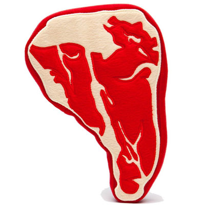 Steak Dog Toy