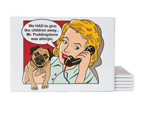 Mr. Puddingstone Pop Art Magnet
