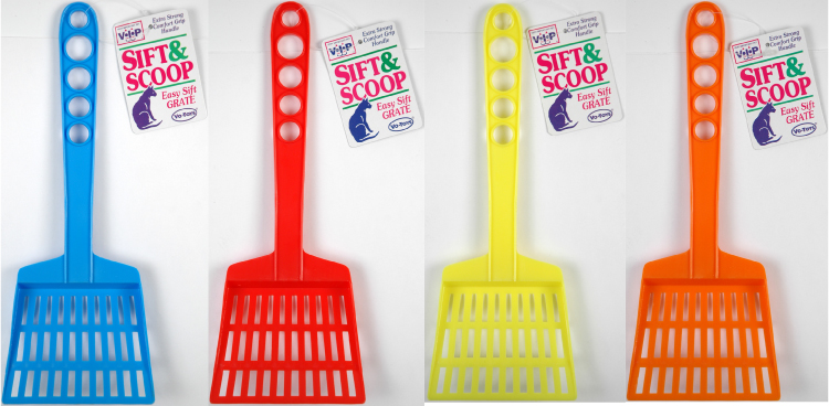 Plastic Cat Litter Scoop with Rake