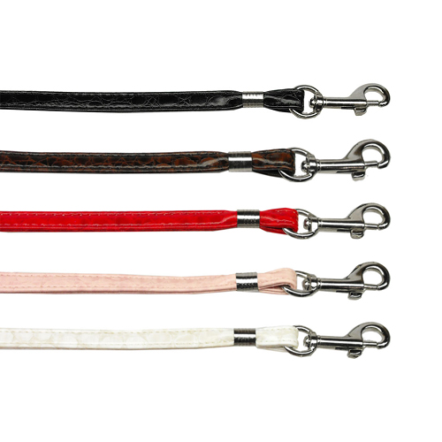 Faux Snake Skin Harness 3/8" Leash