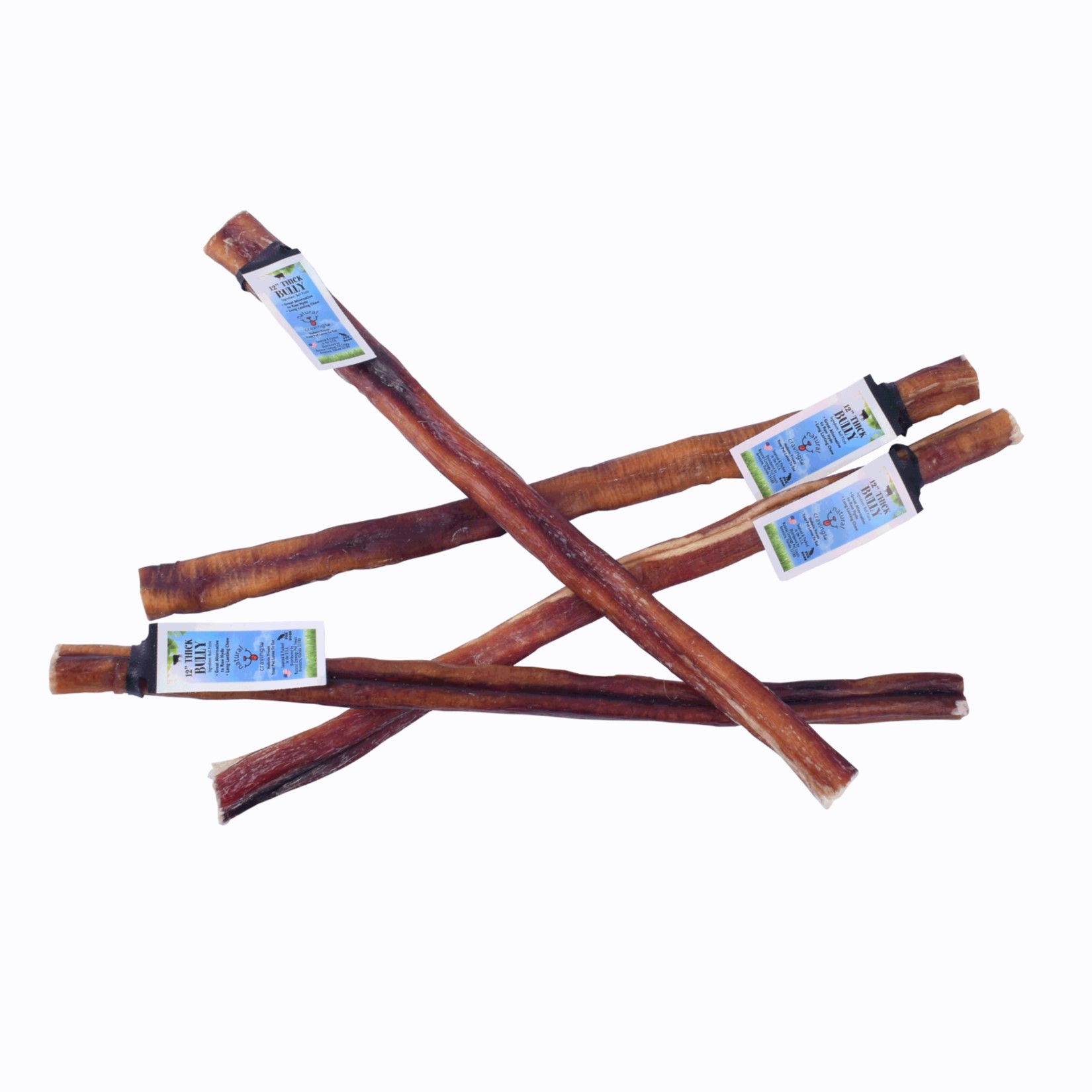 USA 12" Thick Bully Stick 30/case