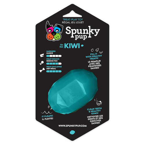 Spunky Pup Kiwi Treat Play Toy