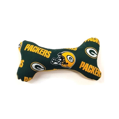 Green Bay Packers Licensed NFL Plush Dog Toy