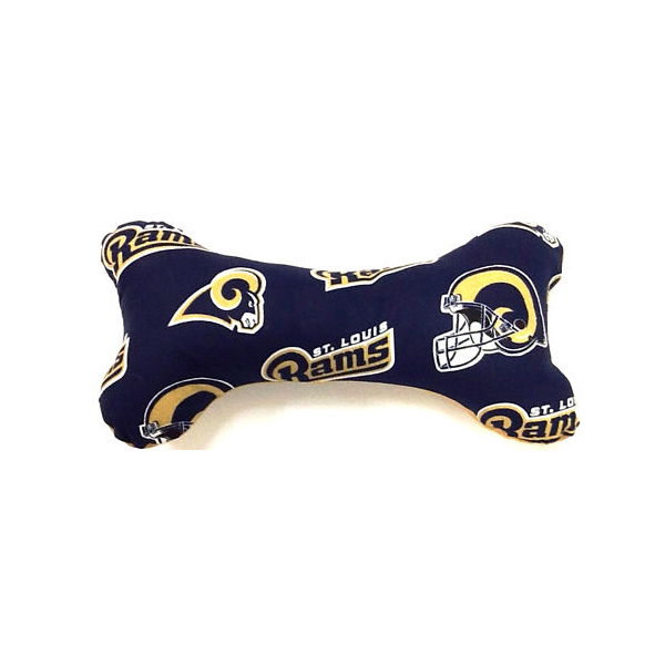 St. Louis Rams Licensed NFL Plush Dog Toy