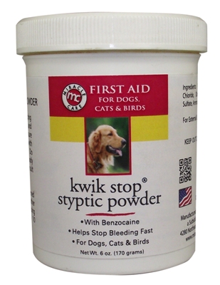 Kwik Stop Styptic Powders, Gels and Pads