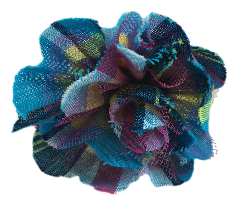 Blue Madras Flower by Huxley & Kent