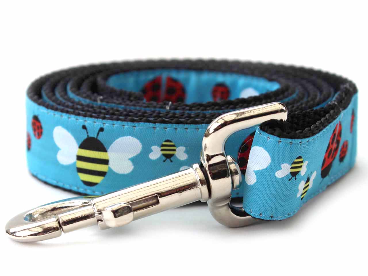 Lady Bugs & Bumble Bees Dog Leash