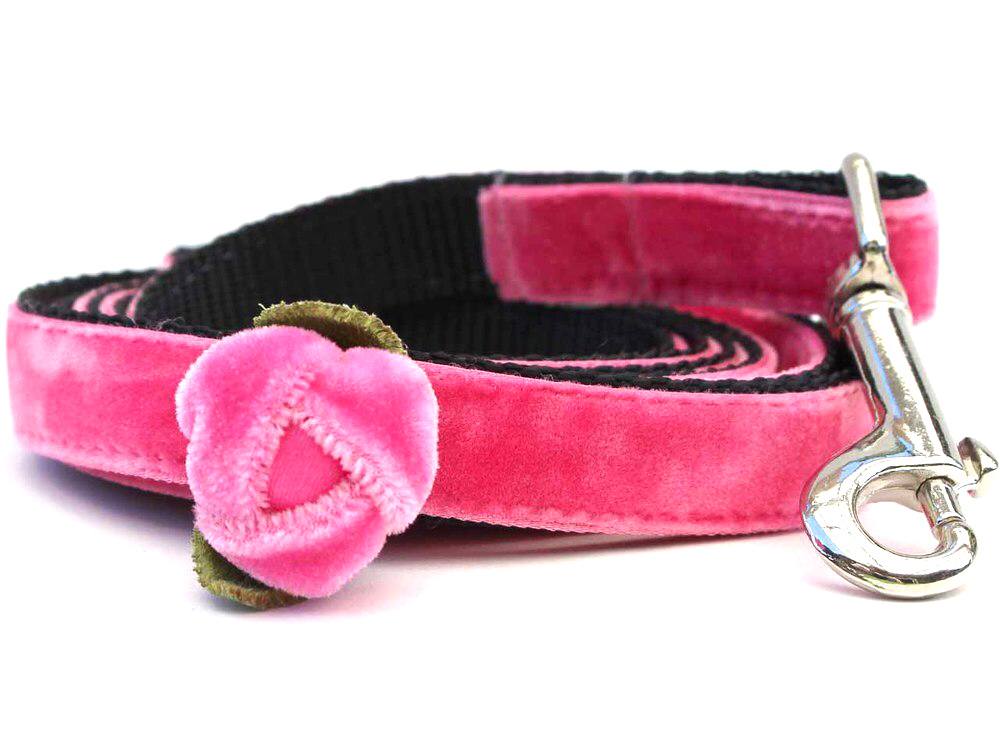 Rosebud Pink Dog Leash